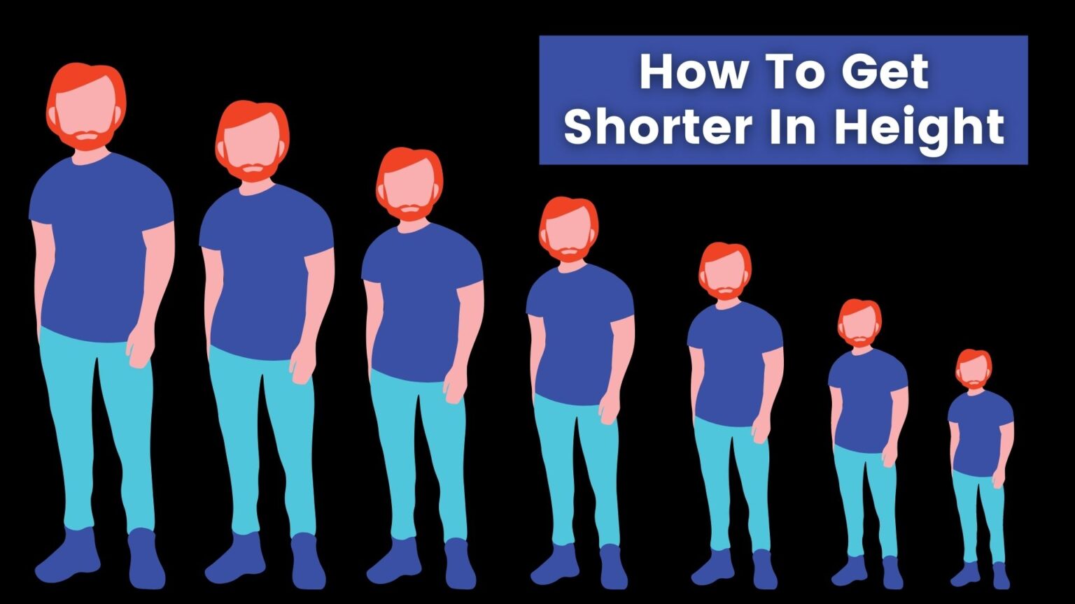 How To Get Shorter In Height, Leg, Nose & Arm | Height Reduction Tips