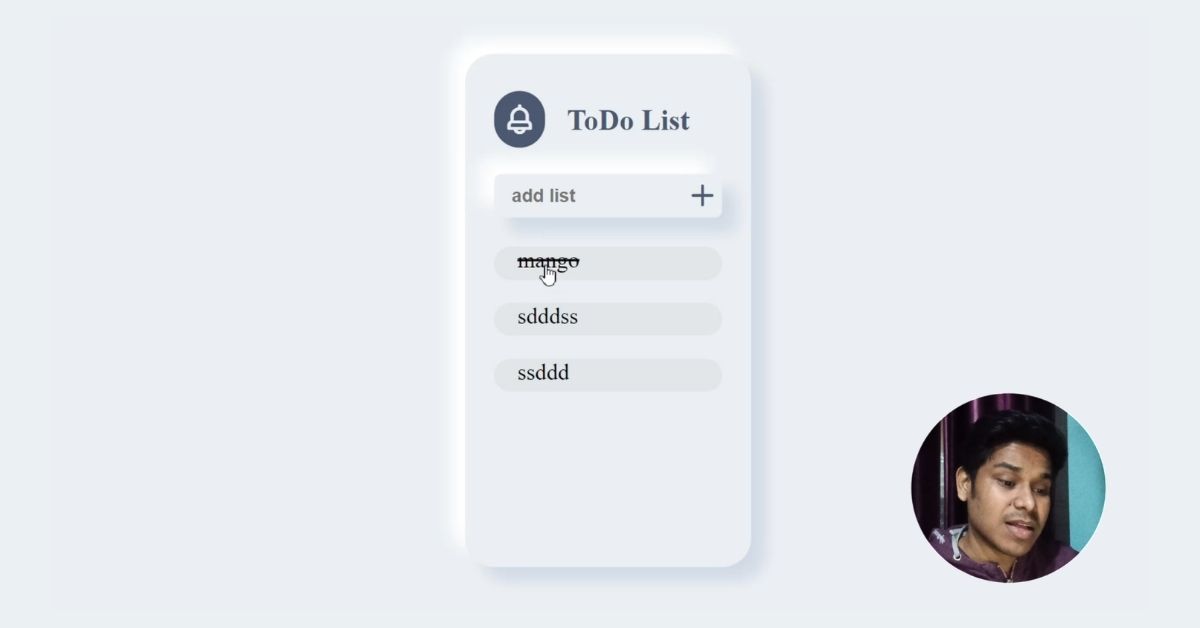 Todo List In Javascript Project Todo List Html Css And Javascript With