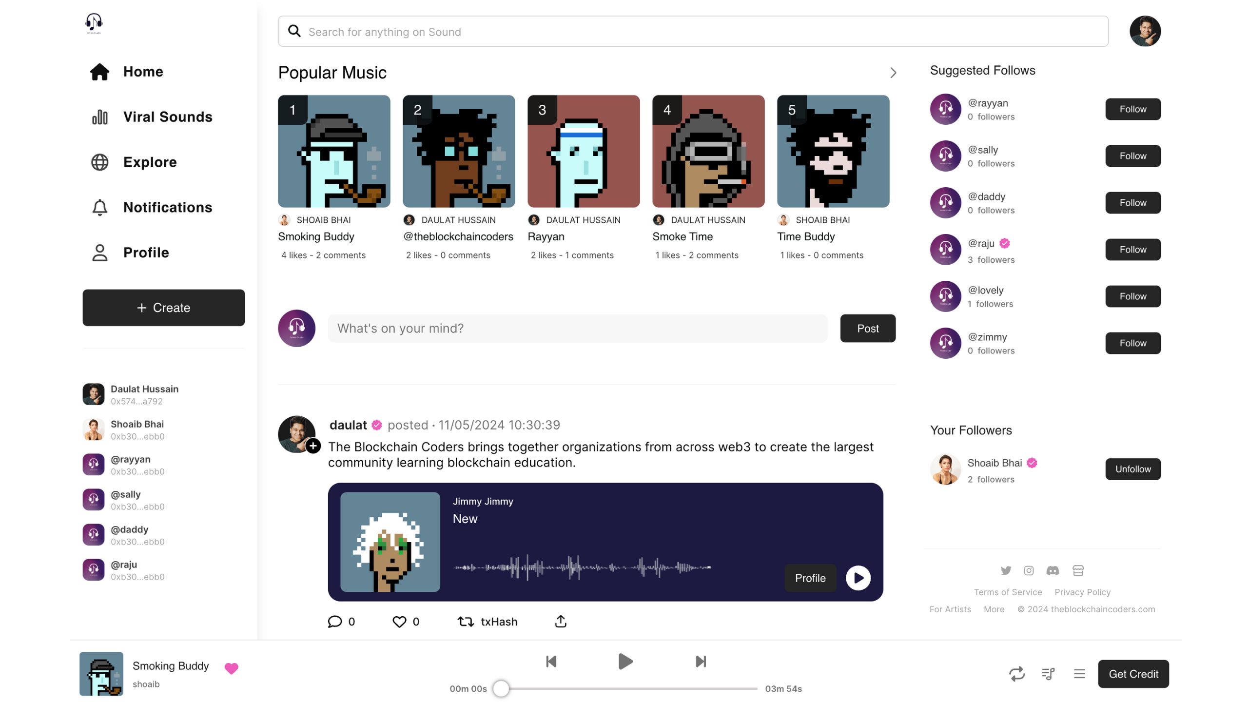 GitHub - daulathussain/Music-Dapp-Starter-File